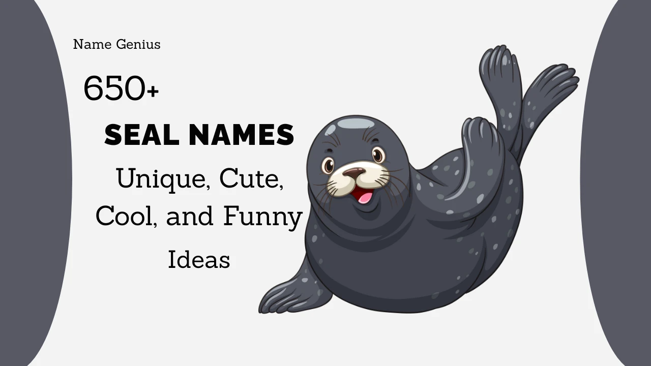 650+ Seal Names: Unique, Cute, Cool, and Funny Ideas