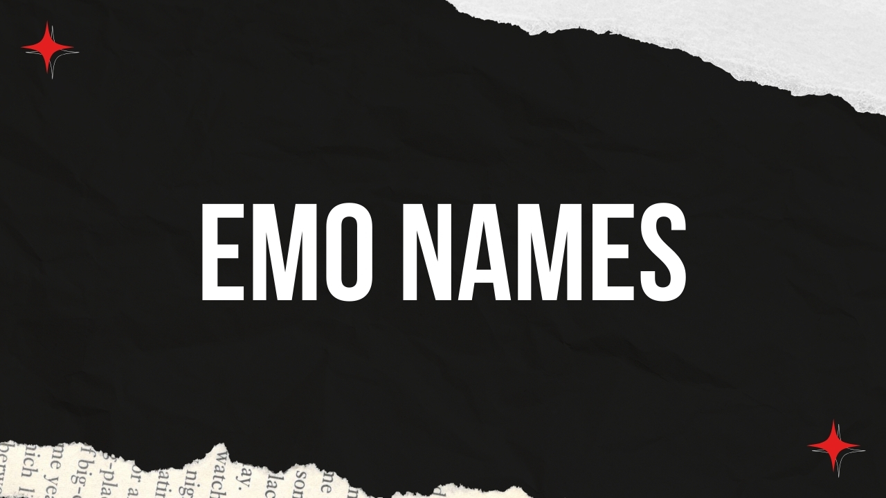 150+ Emo Names – Unique, Dark, and Literary Name Ideas