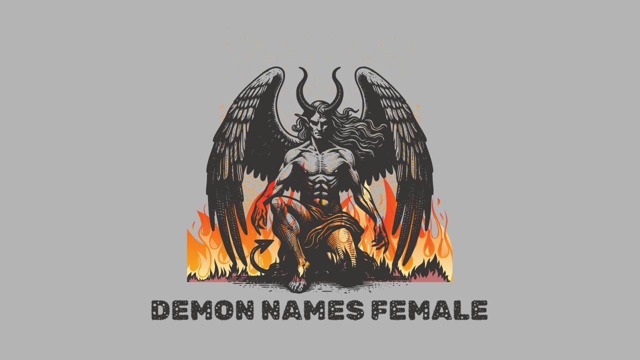 325+ Demon Names Female – Ancient, Powerful, and Spiritual